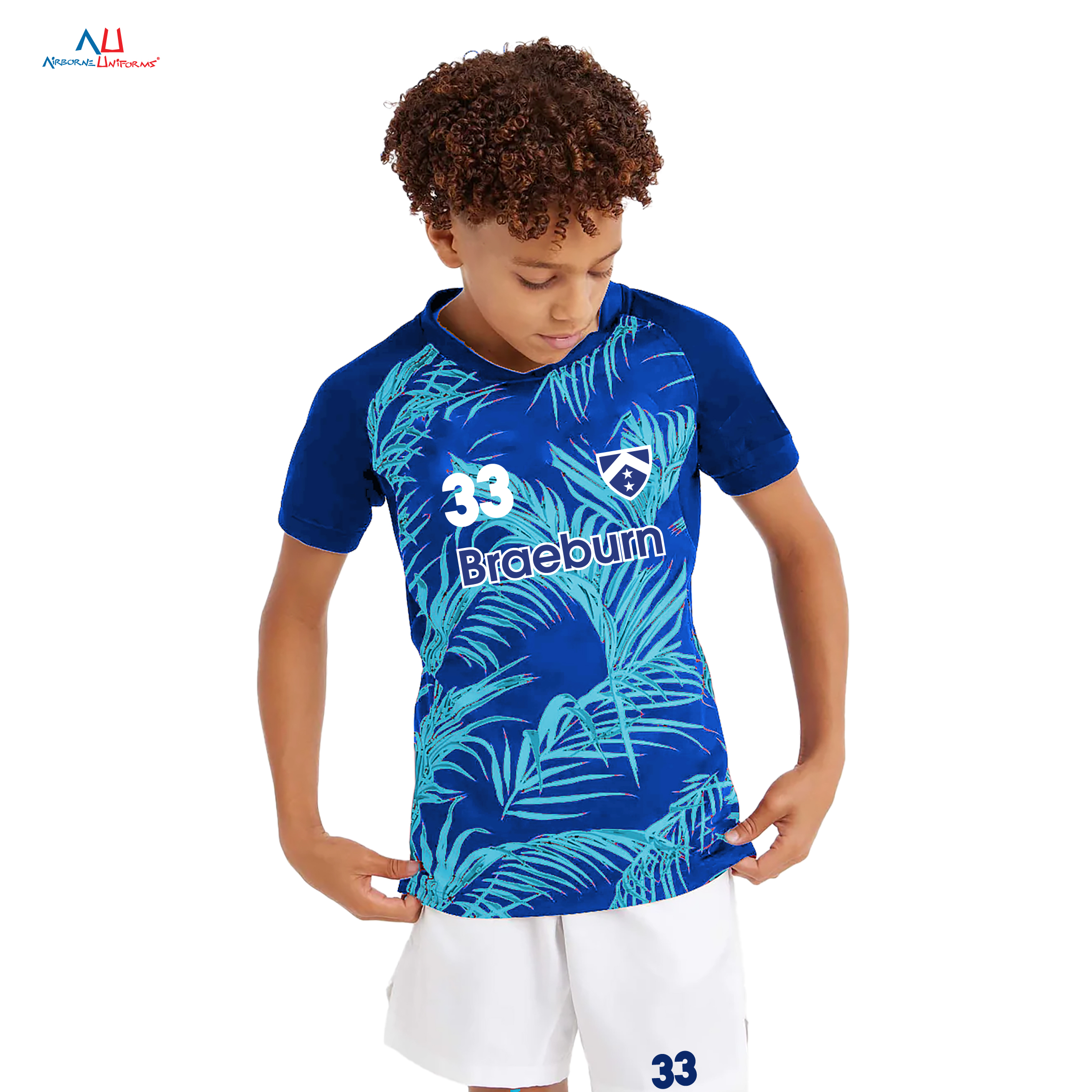 Floral Trim Rugby Jersey | Airborne Uniforms